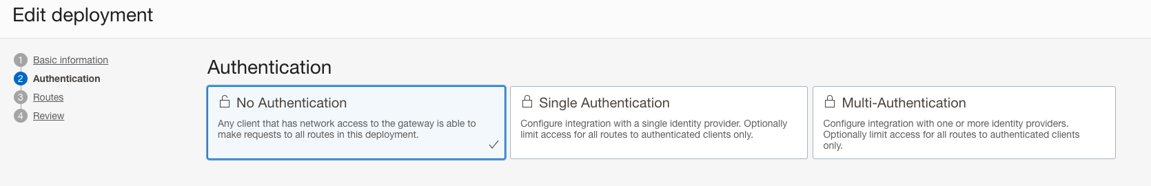 Maintenance Page – The OCI Tool